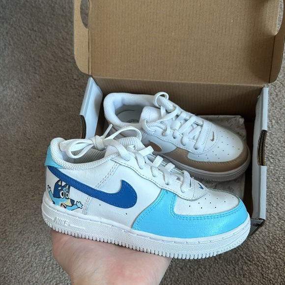 Nike | Shoes | Custom Bluey Afs | Poshmark